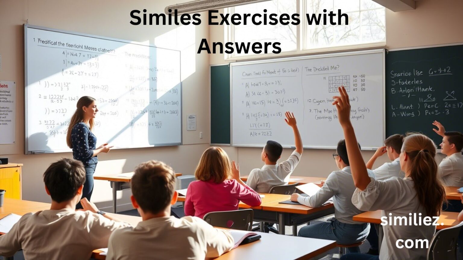 25+ Similes Exercises with Answers for Grade 5