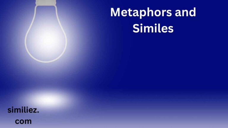 20+ Metaphors and Similes for 4th Grade