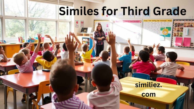 20+ List of Common Similes for Kids