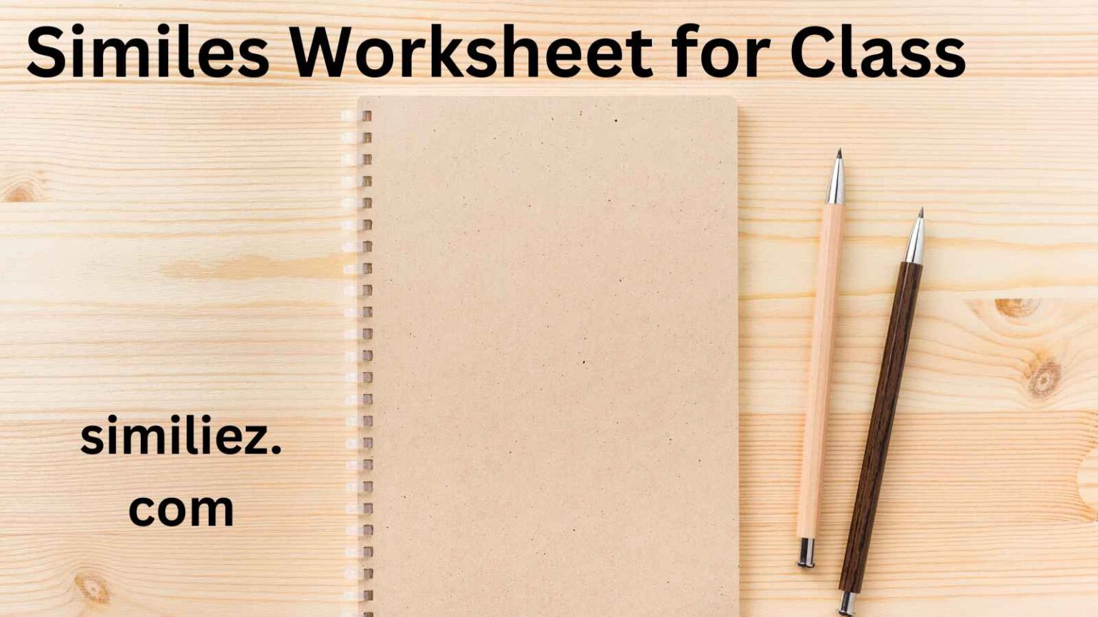 10+ Similes Worksheet for Class 5